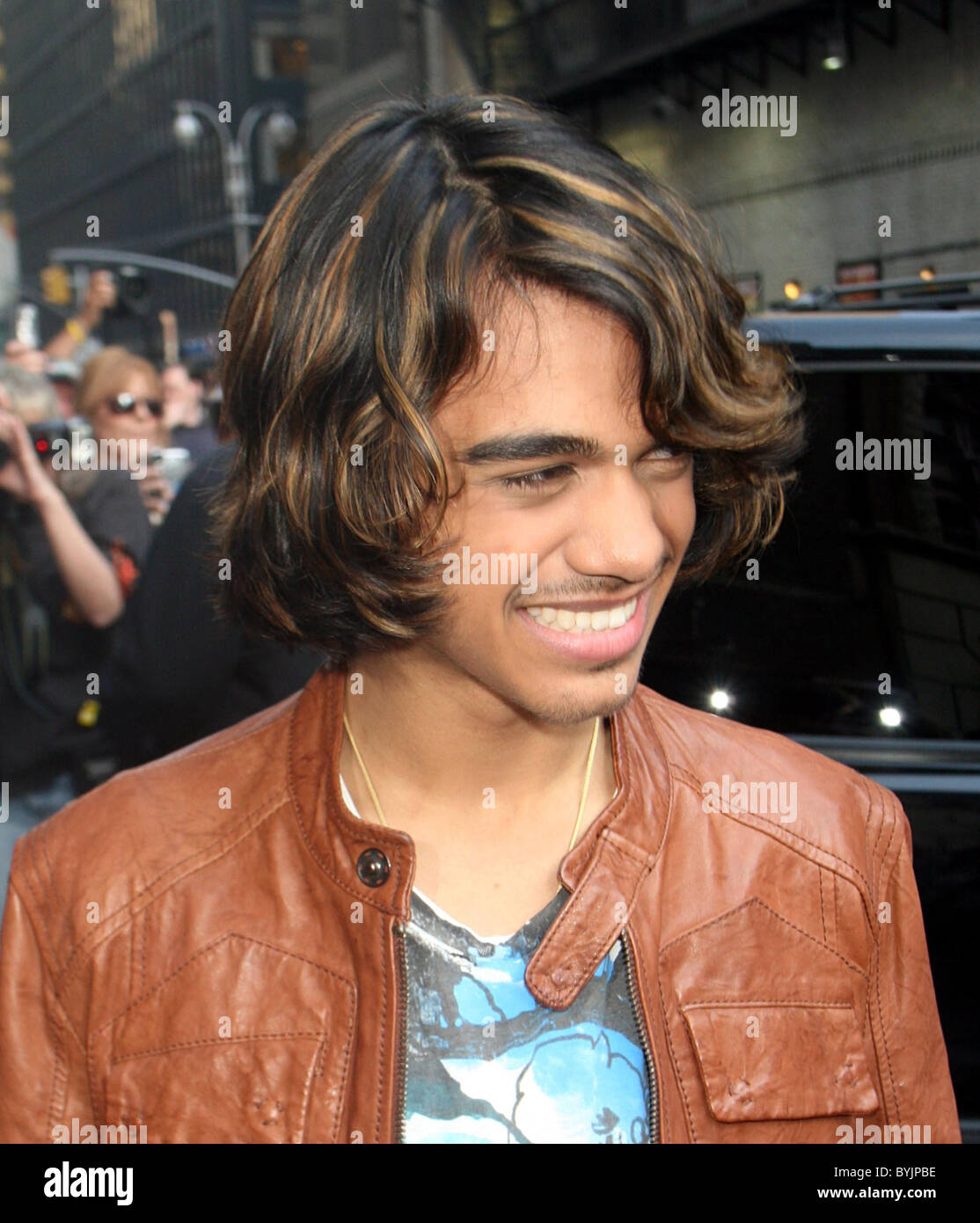 Sanjaya Malakar leaves the Ed Sullivan Theater after appearing on the ...