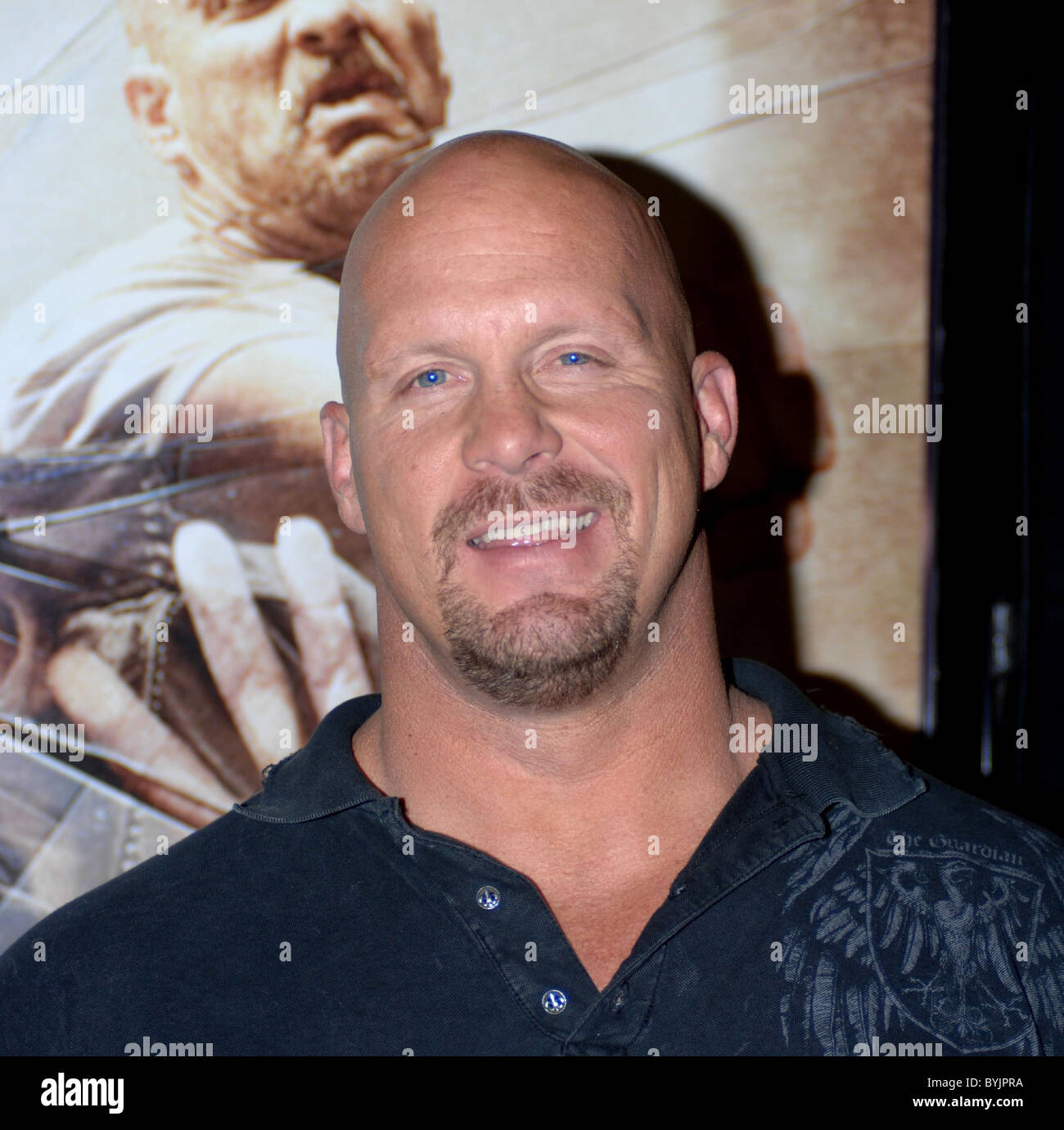 Steve Austin cast and crew Screening of "The Condemned" held at ...