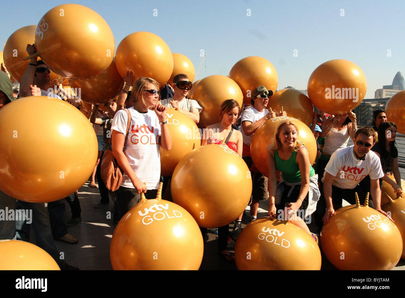 A Successful attempt by UKTV Gold to break the world record for the ... A Successful attempt by UKTV Gold to break the world record for the ...