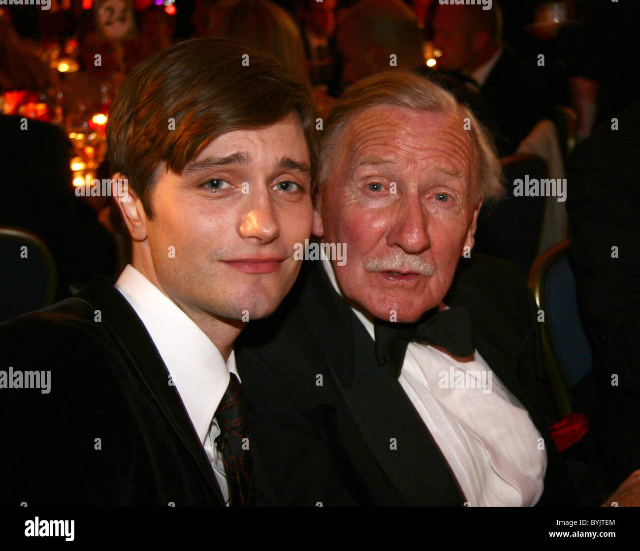 Lee Williams and Leslie Phillips Fifi Perfume Awards at the Dorchester ...