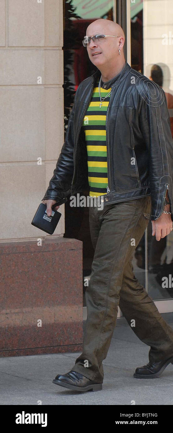 Richard Fairbrass of Right Said Fred outside a hotel Dublin, Ireland ...