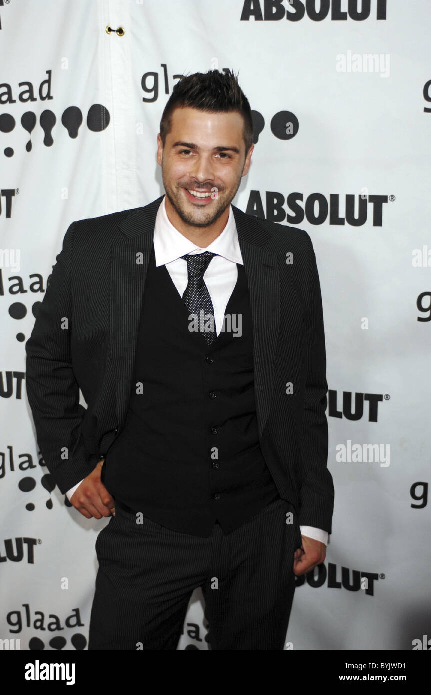 Jesse Brune 18th Annual GLAAD Media Awards held at the Kodak Theatre ...