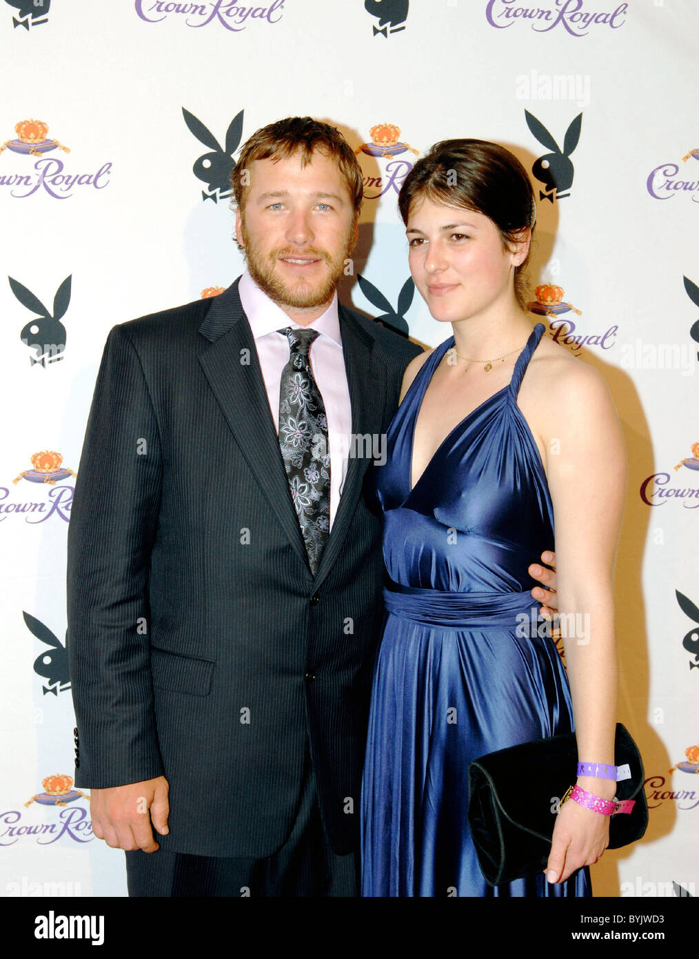 Bode Miller and guest 133rd Kentucky Derby pre-party at the Crown Royal ...