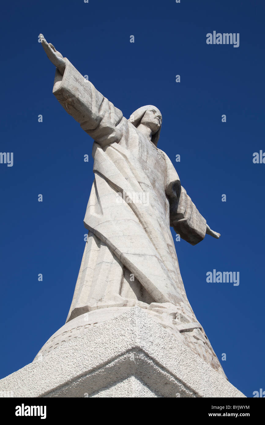 Statue of Christ Madeira Stock Photo - Alamy