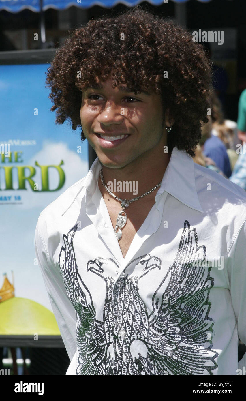 Corbin Bleu "Shrek the Third" Los Angeles Premiere - Red Carpet held at ...