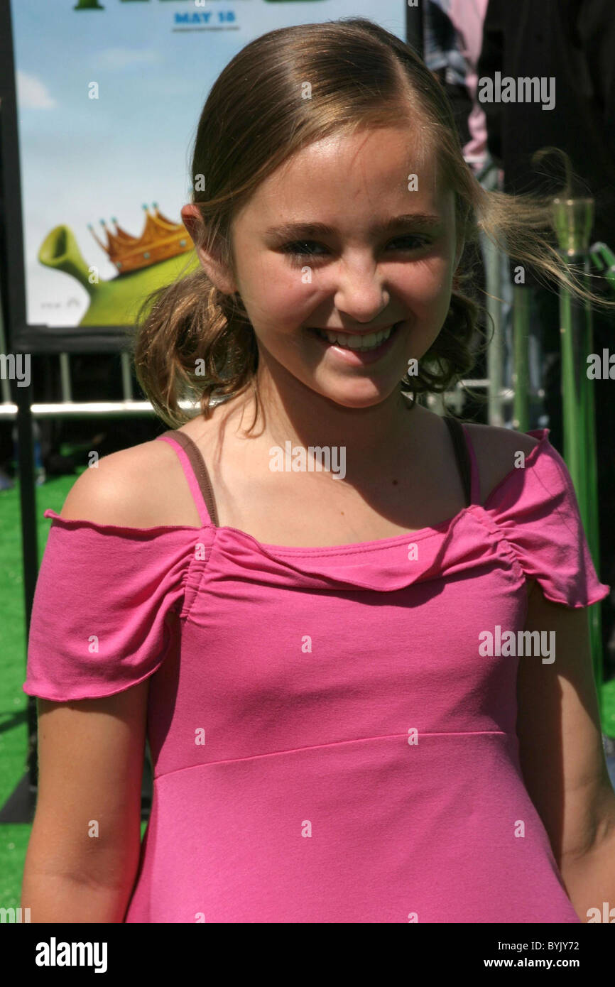 Rachel Fox "Shrek the Third" Los Angeles Premiere - Green Carpet held ...