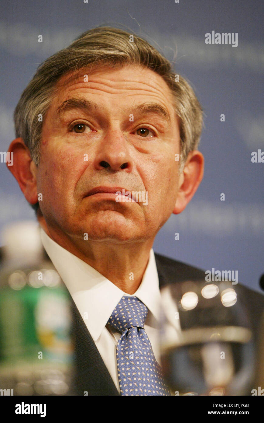 Paul Wolfowitz at the last day of the spring meeting of the IMF ...