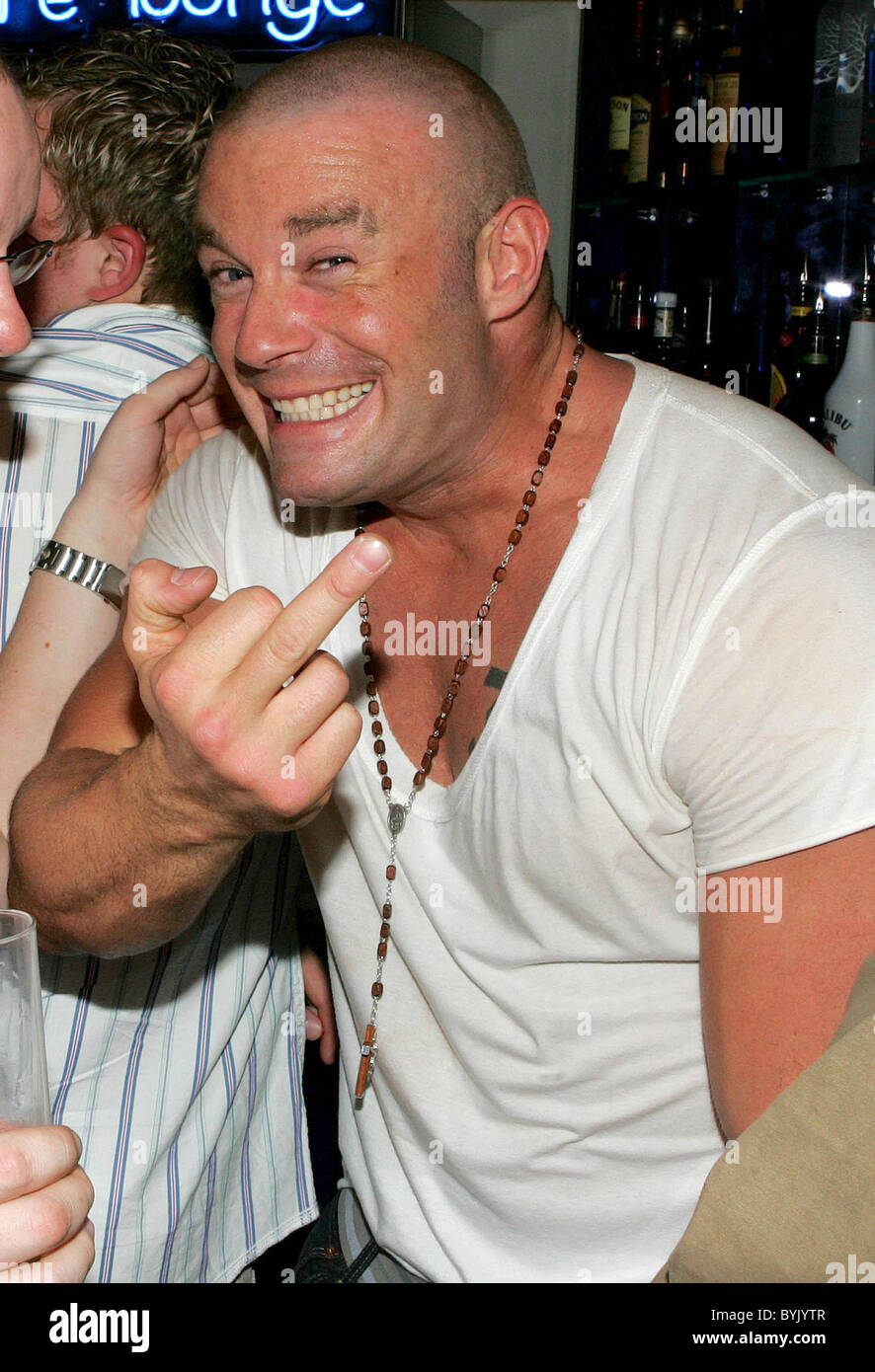 Shane Lynch and Fran Cosgrave at the opening of Earth nightclub at The ...