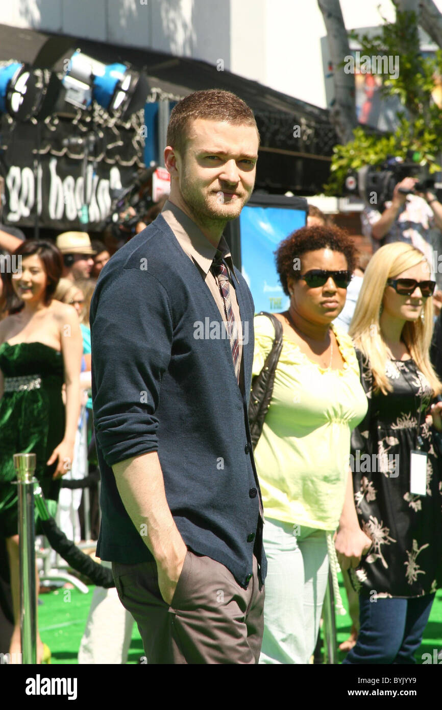 Justin Timberlake "Shrek the Third" Los Angeles Premiere - Green Carpet ...