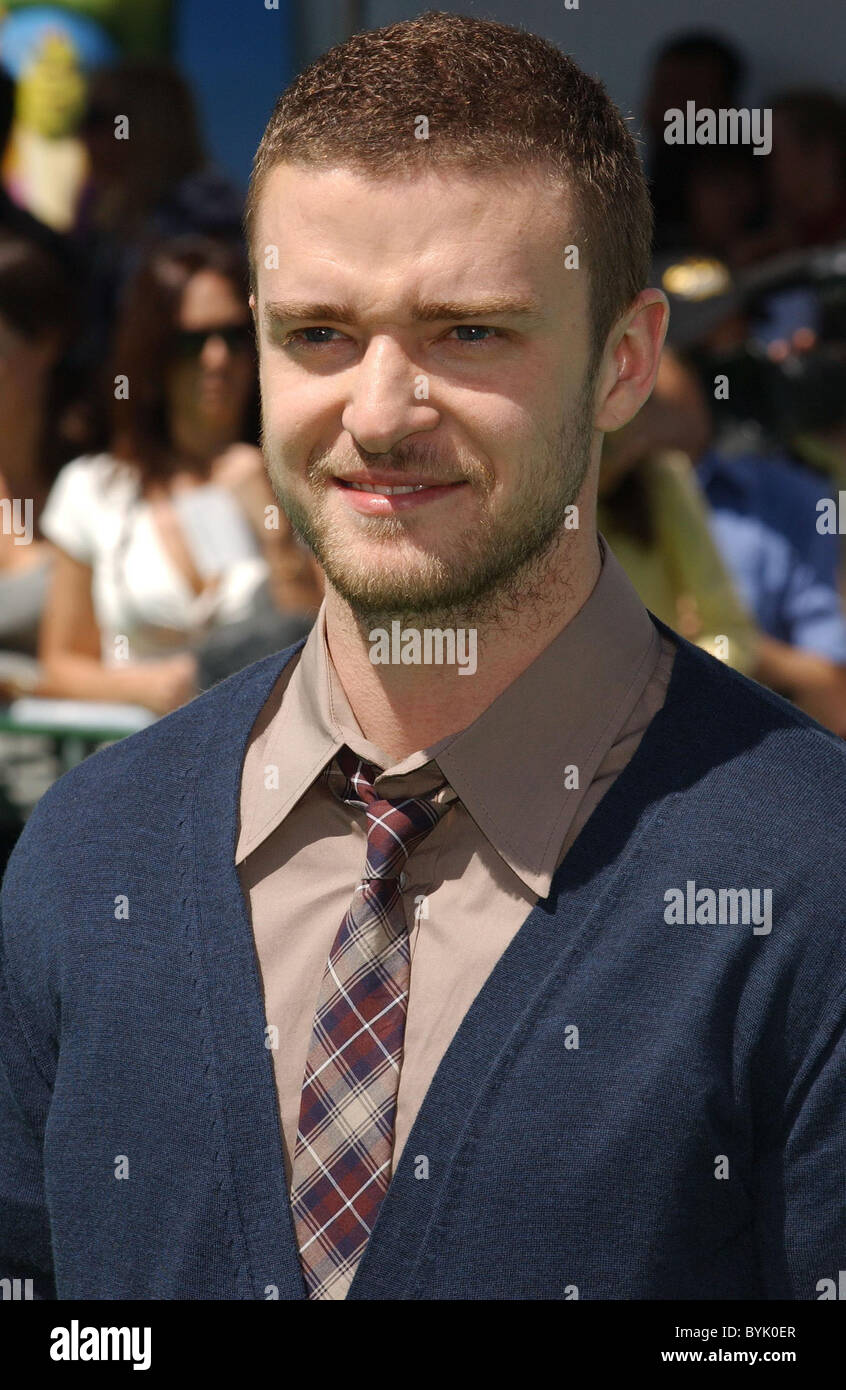 Justin Timberlake "Shrek the Third" Los Angeles Premiere - Green Carpet ...