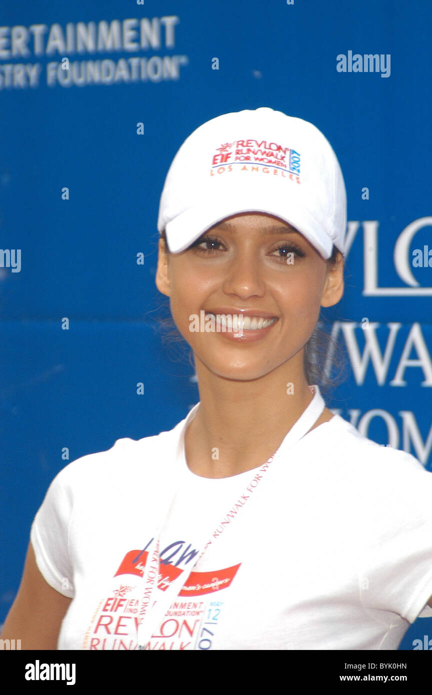 Jessica Alba The Entertainment Industry Foundation Revlon Run Walk ...