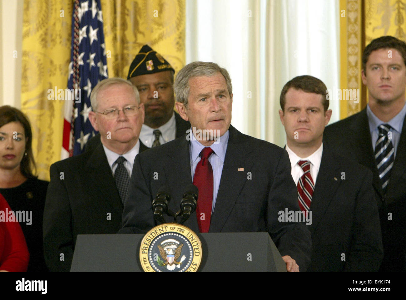 US President George W. Bush addressed the nation on the Iraq War ...