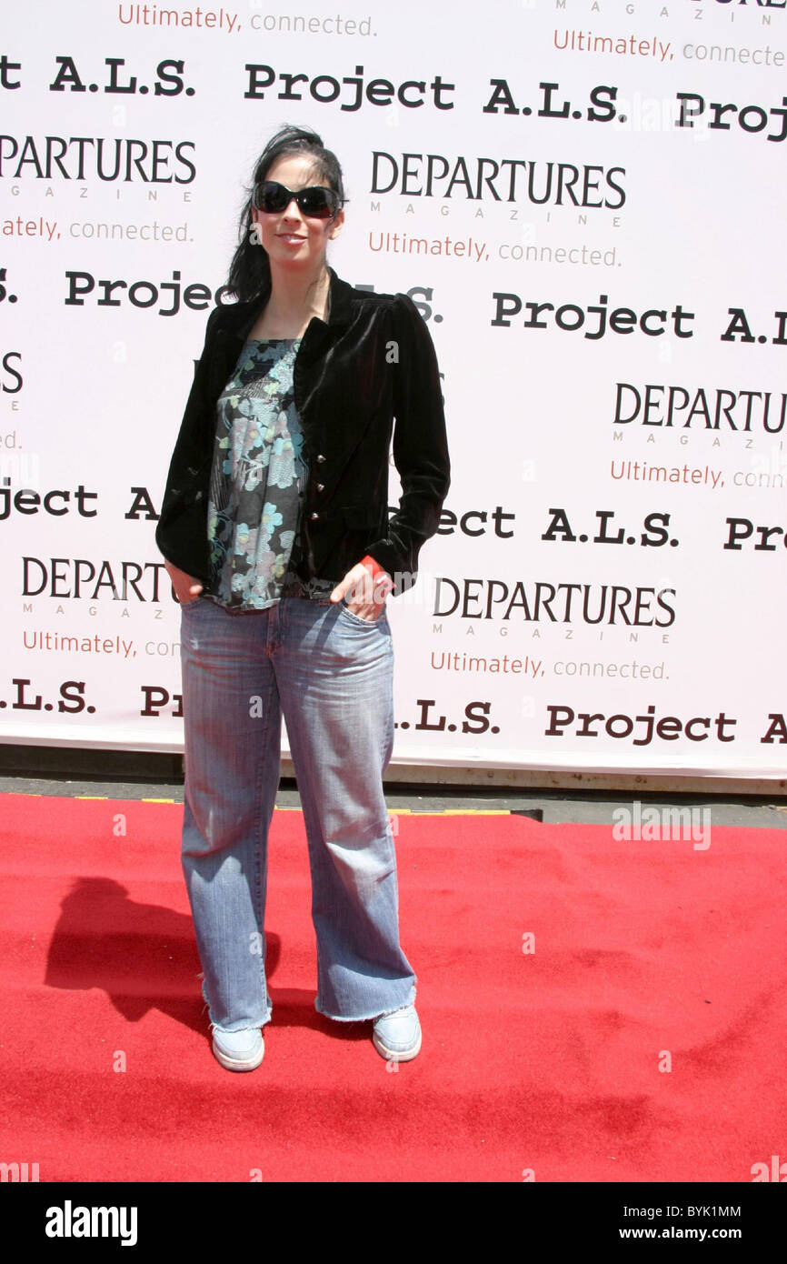 Sarah Silverman Project A.L.S Los Angeles Benefit 2007 held at ...