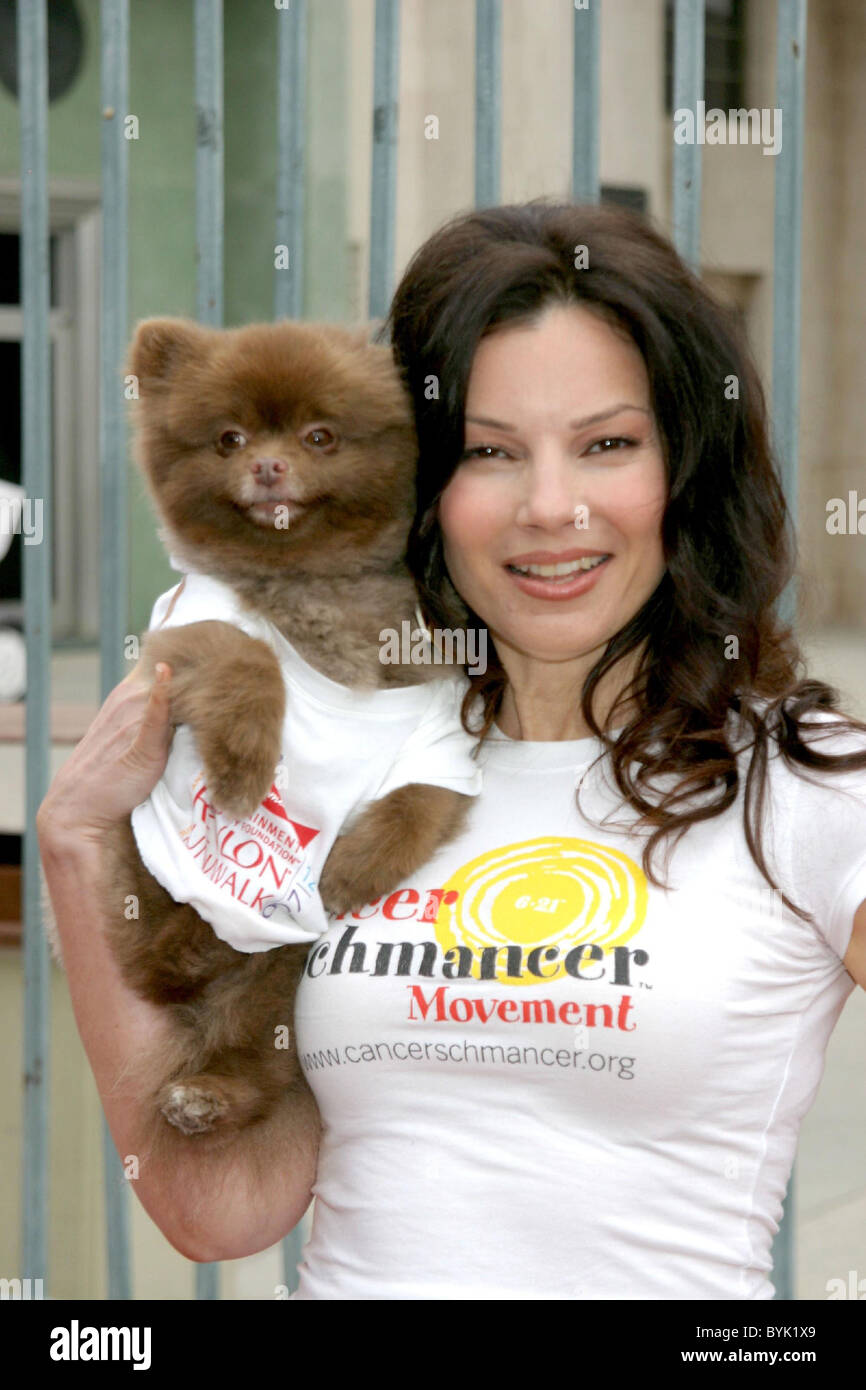 Fran Drescher & her dog Esther The Entertainment Industry Foundation ...