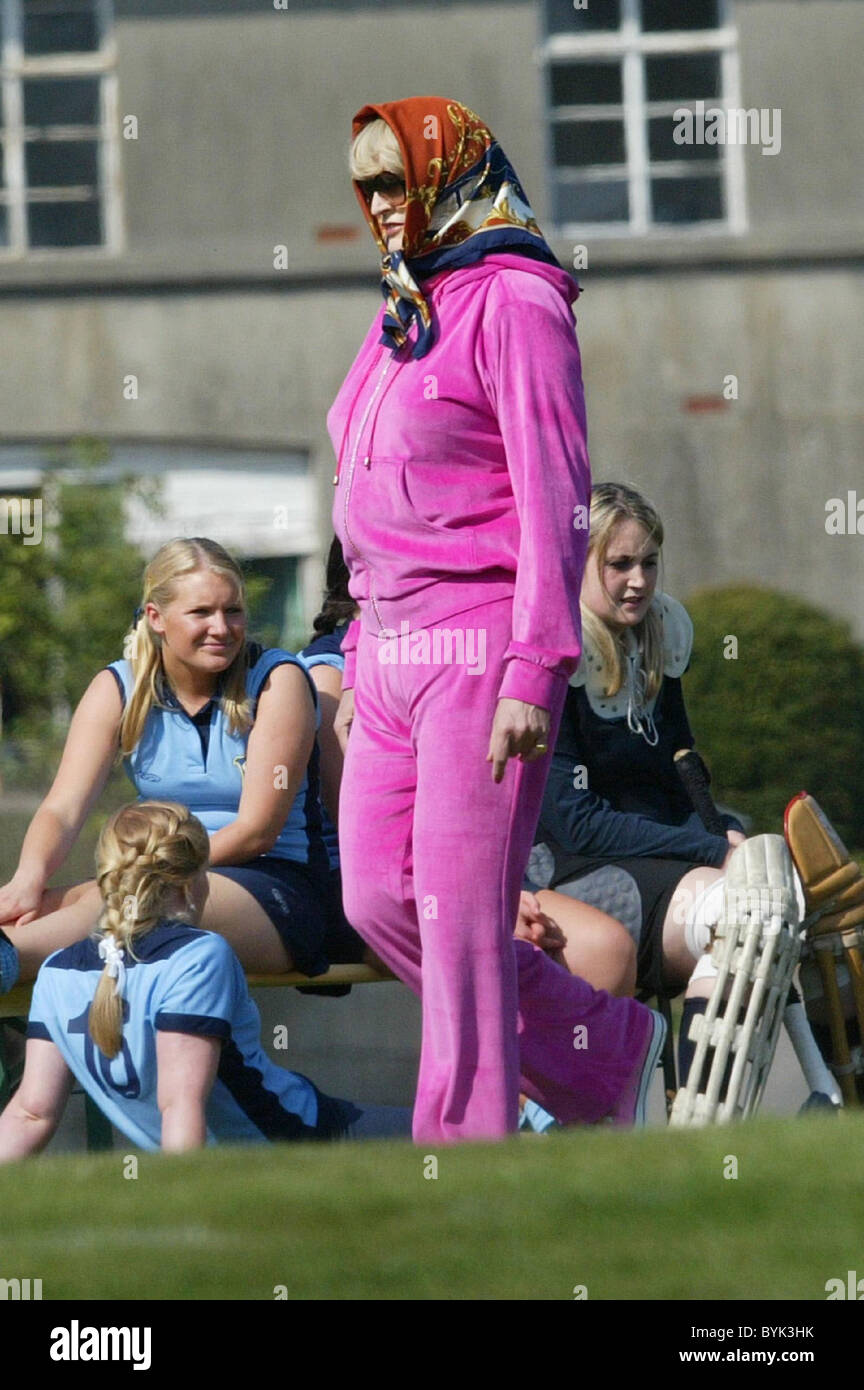 Rupert Everett On the film set of the new 'St Trinians' movie Henley ...