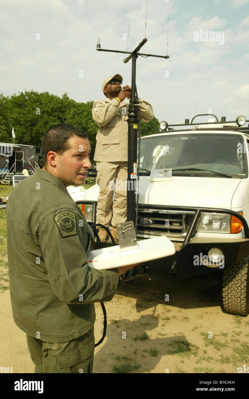 US Customs and Homeland Security, during the public service recognition ...