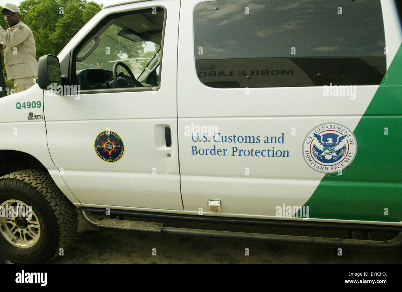 US Customs and Homeland Security, during the public service recognition ...