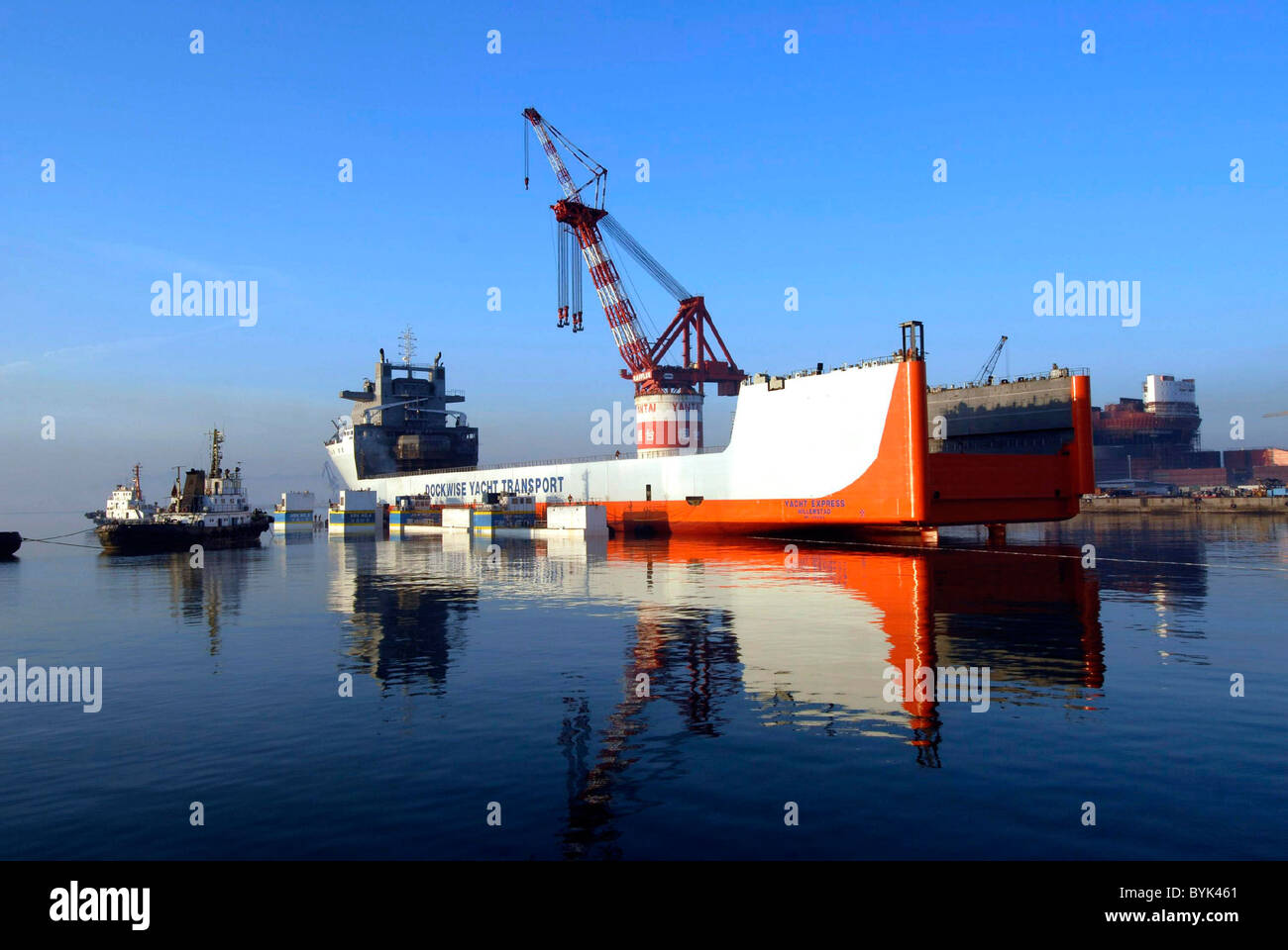 The Dockwise Yacht Transporter Need your fleet of luxury yachts ...