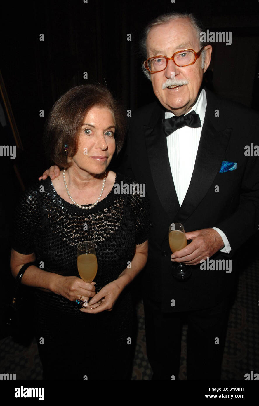 Alan Whicker and his wife Airline of the Year Awards held at the ...