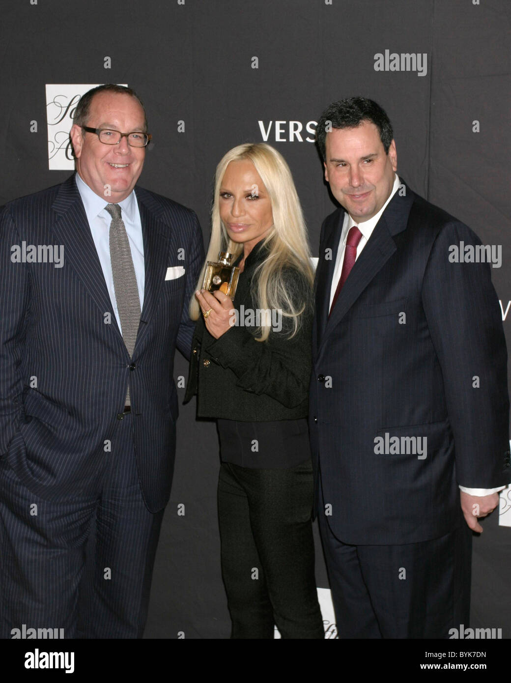 Steve Sadore, Donatella Versace and Ron Frasch makes a personal ...