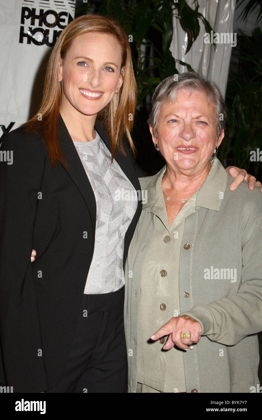 Marlee Matlin and mother Libby Matlin The 4th Annual Triumph for Teens ...