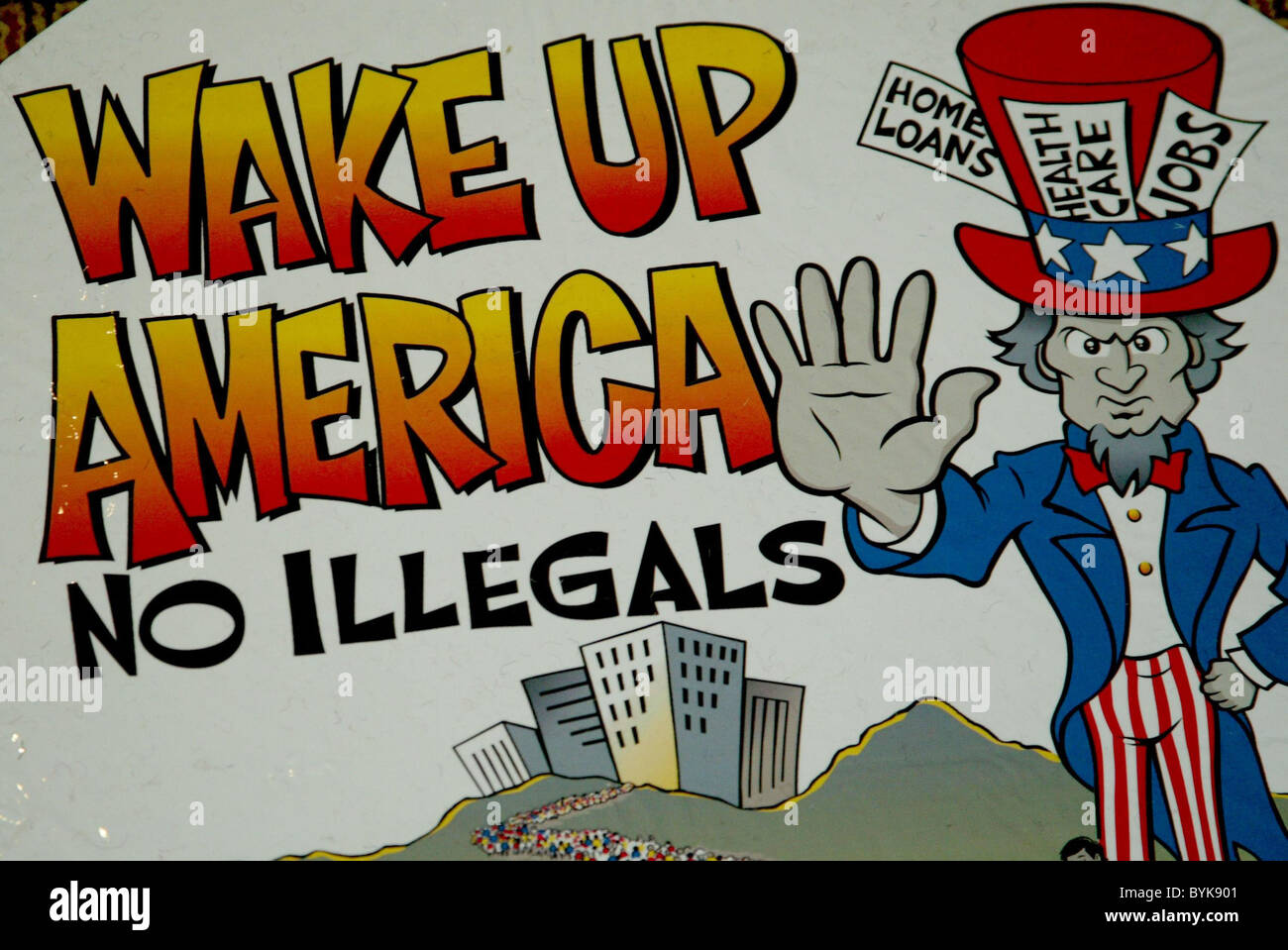 Protester Conservative radio talk show hosts Marc Bernier, broadcasting ...