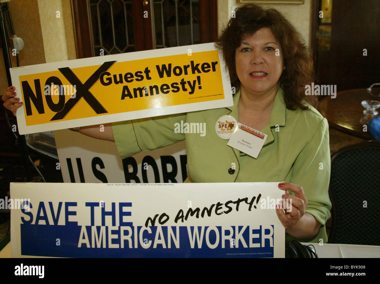 Protester Conservative radio talk show hosts Marc Bernier, broadcasting ...