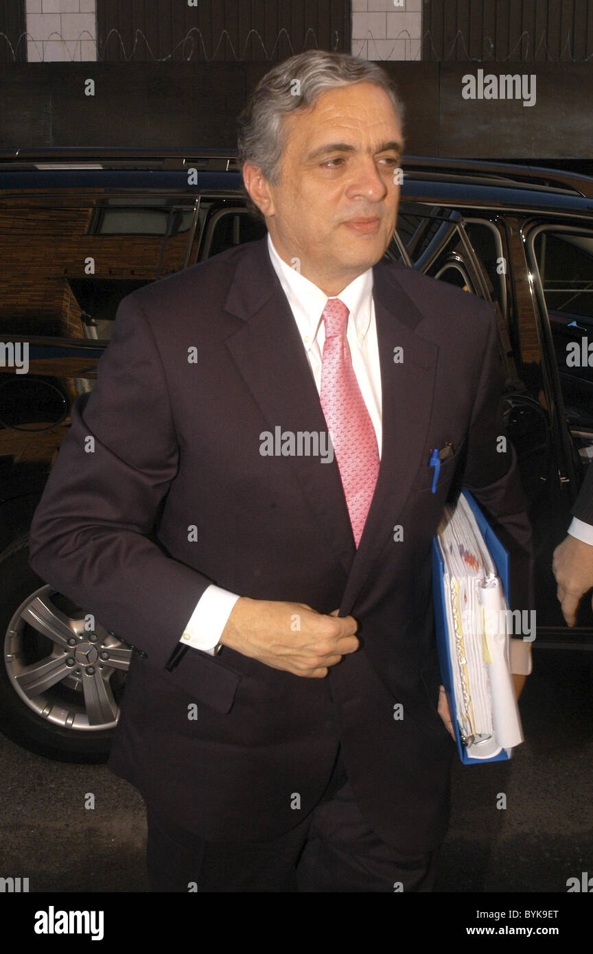 George Tenet arrives at Comedy Central studios for an appearance on ...