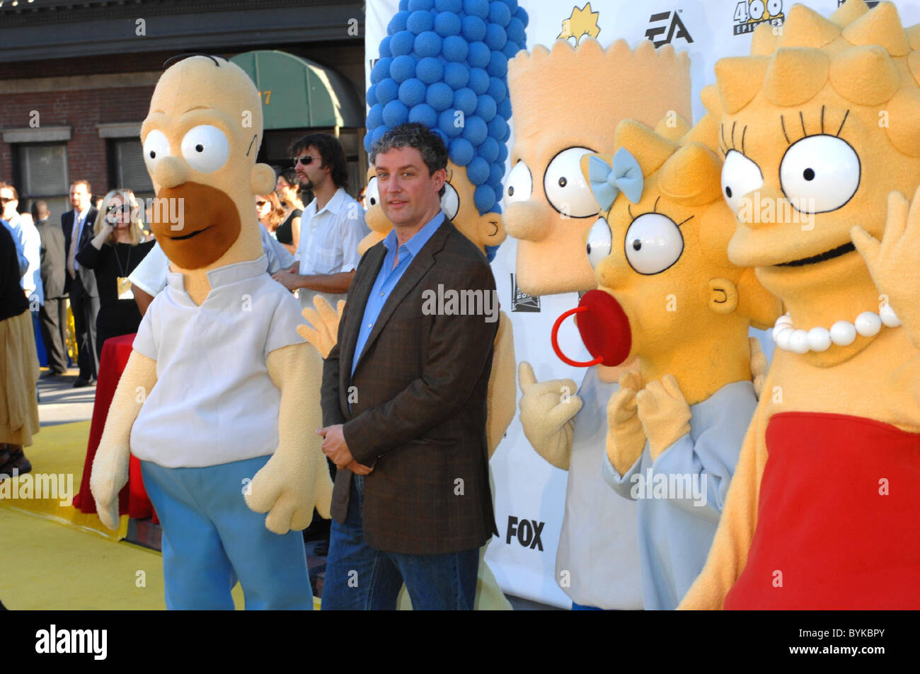 Al Jean and The Simpsons The Simpsons 400th episode party - arrivals ...