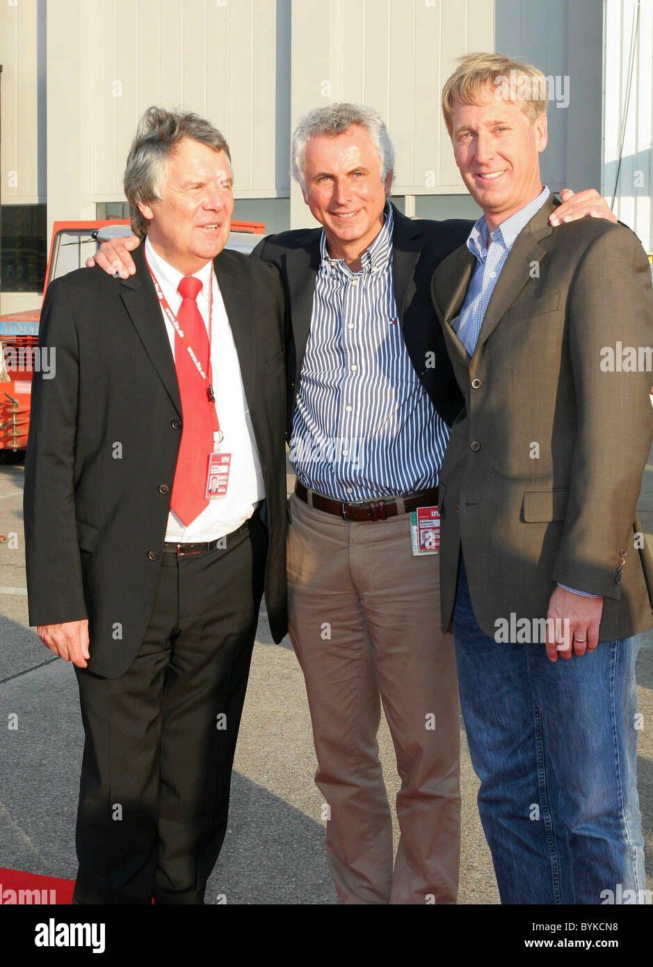 Hans Rudolf Woehrl, Juergen Marbach, Peter Onken German Airline LTU ...