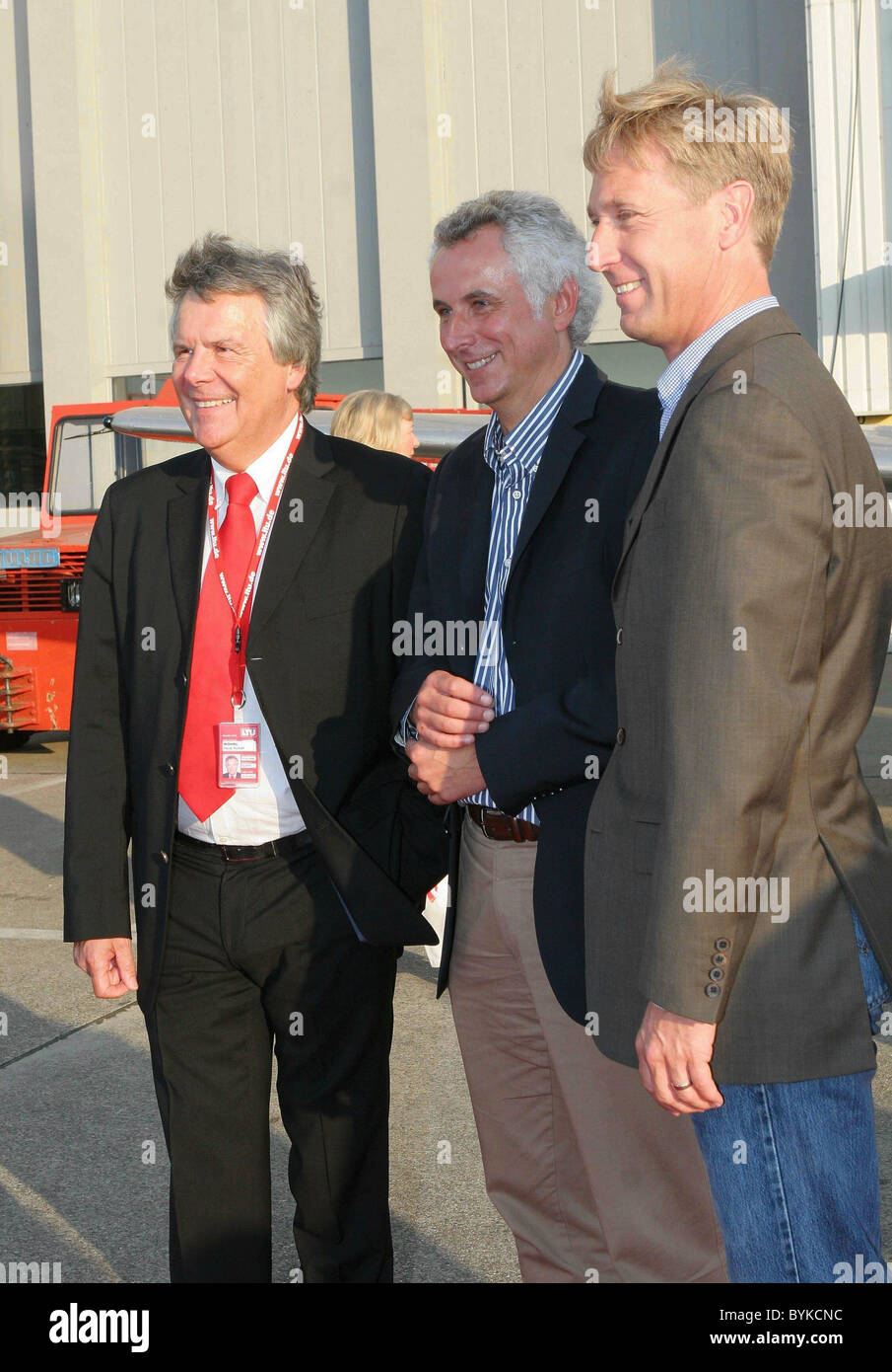 Hans Rudolf Woehrl, Juergen Marbach, Peter Onken German Airline LTU ...