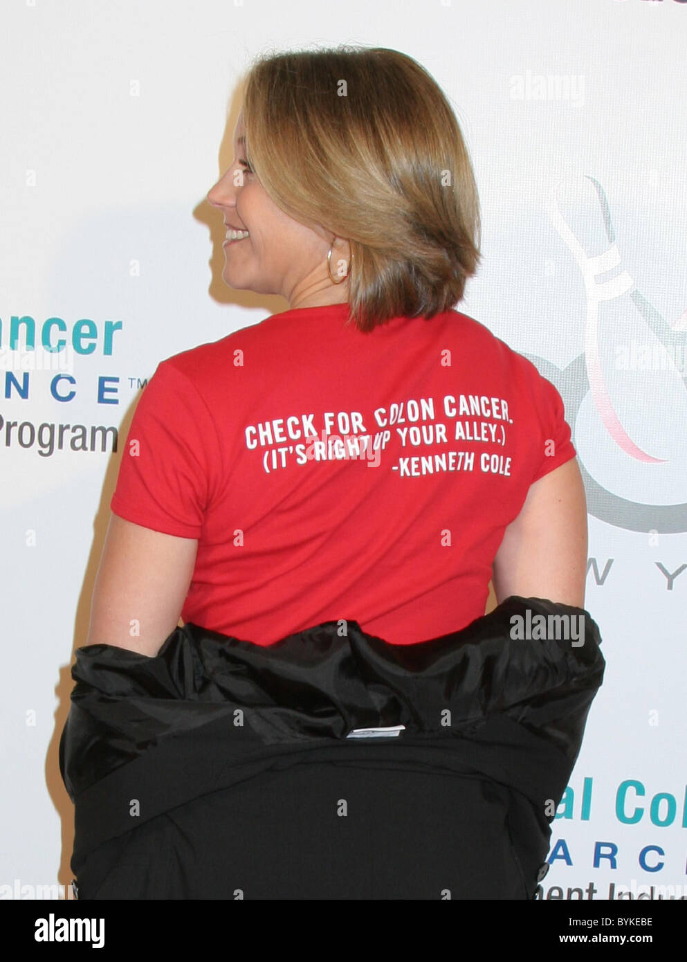 Katie Couric 'Strike Out Colon Cancer' Fundraiser for Colon Cancer ...