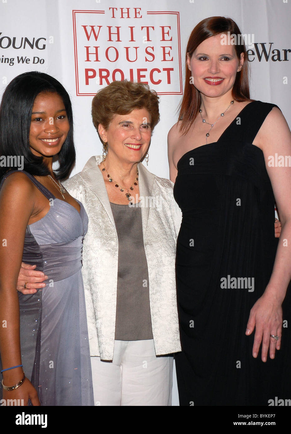 Keke Palmer, Marie Wilson and Geena Davis The White House Projects 2007 ...