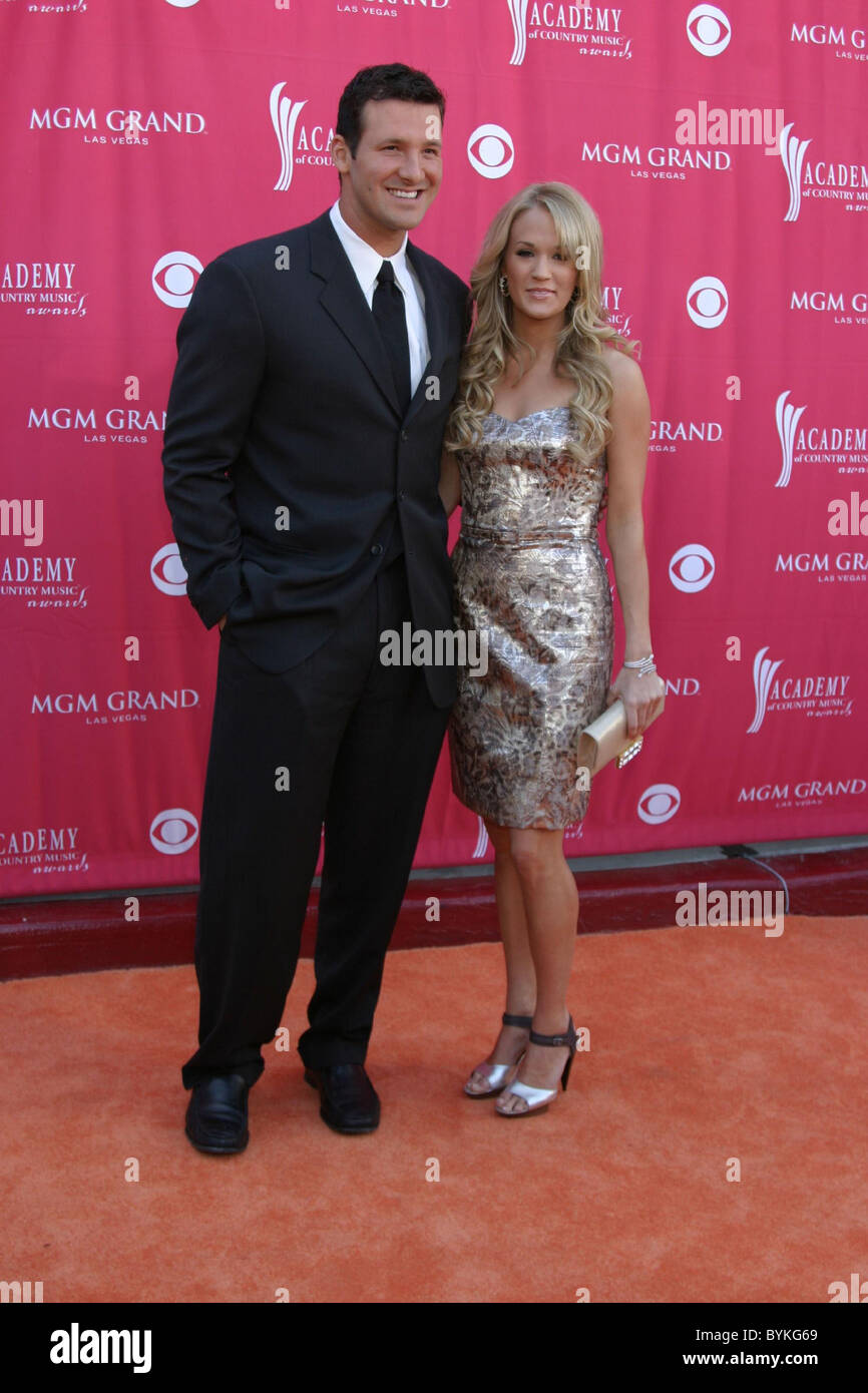 Tony Romo and Carrie Underwood The Academy of Country Music Awards ...