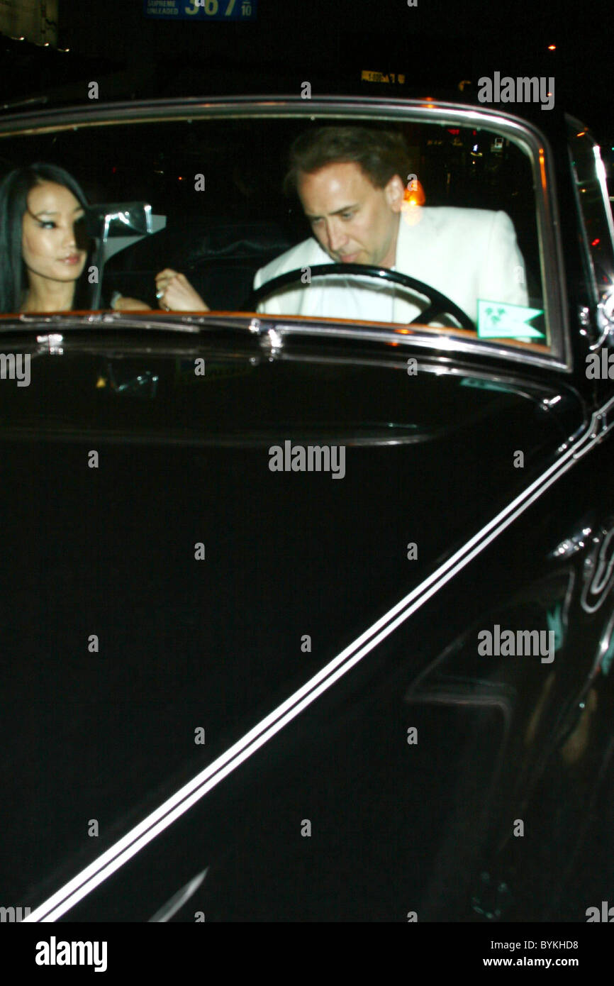 CAGE THRILLS EX AT FASHION LAUNCH PARTY NICOLAS CAGE gave his former ...