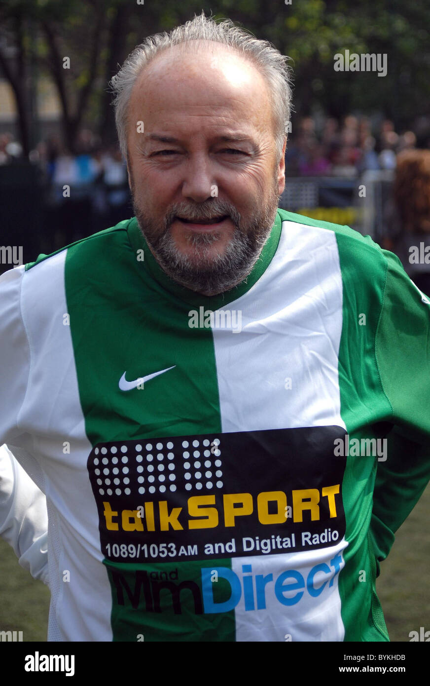 George Galloway Talksport football match - former footballers take part ...