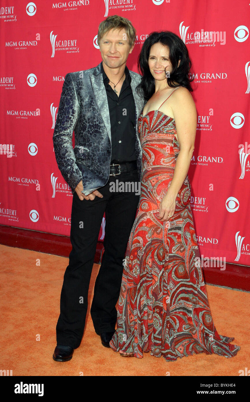 Craig Morgan and guest 42nd Annual ACM Awards at MGM Grand Hotel Casino ...