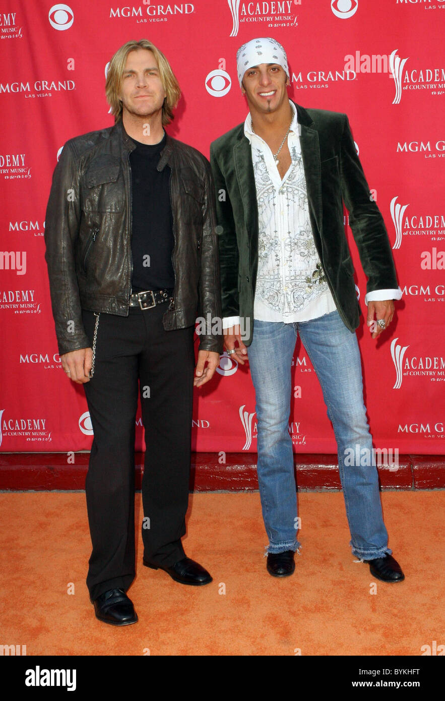 Jack Ingram and Trent Tomlinson 42nd Annual ACM Awards at MGM Grand ...