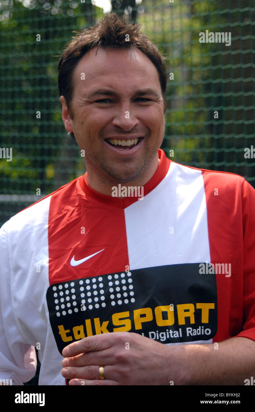 Jason Cundy Talksport football match - former footballers take part in ...