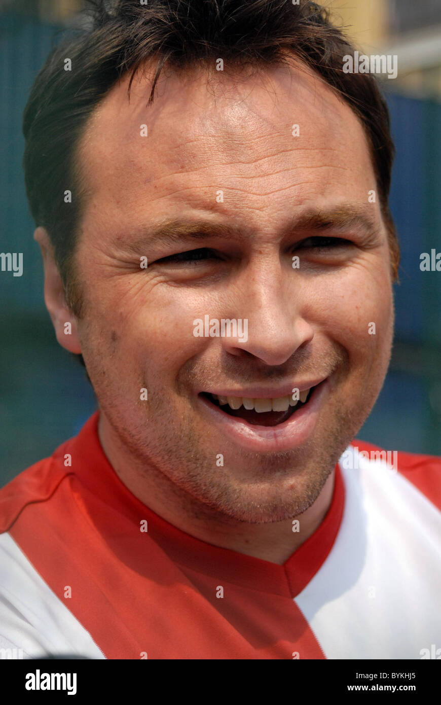 Jason Cundy Talksport football match - former footballers take part in ...