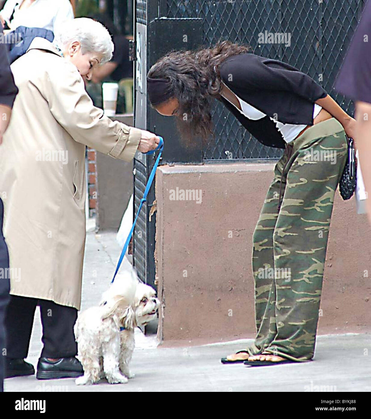 Joy Bryant outside her hotel in SoHo New York City, USA - 10.05.07 ...