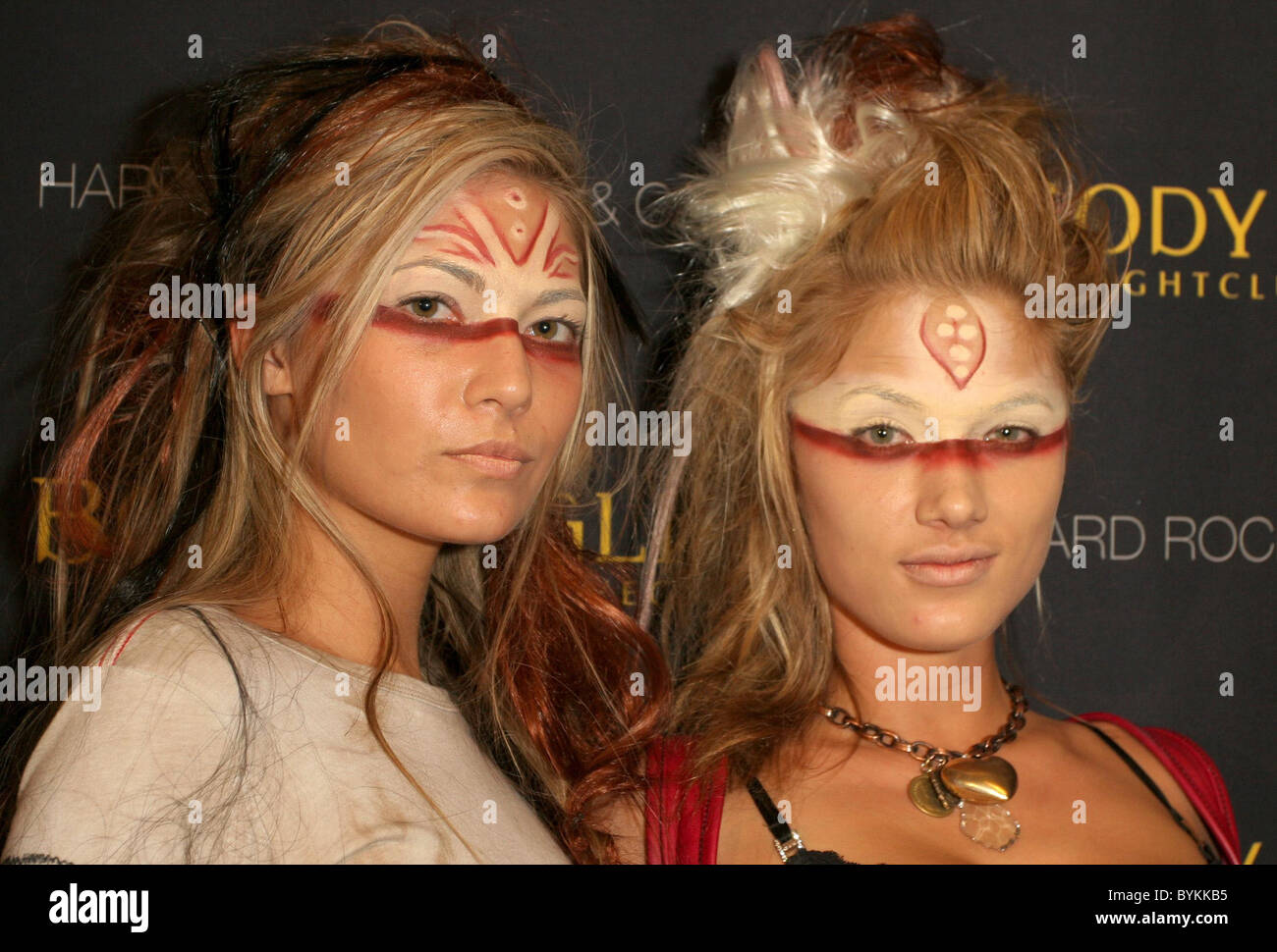 Models Junker fashion show and party at 'Body English' nightclub at the ...