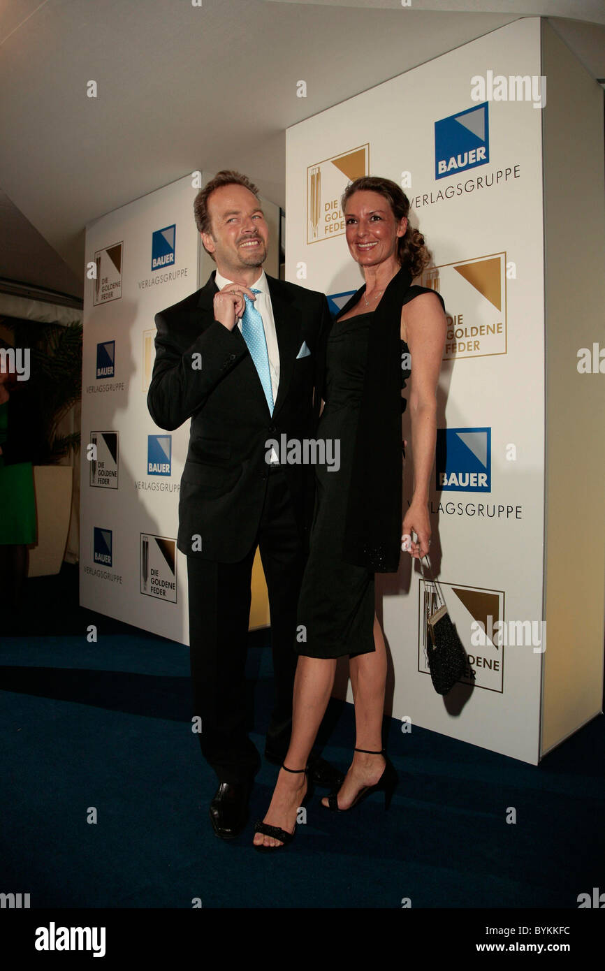 Till and Julia Demtroeder, Goldene Feder Media Awards held at ...