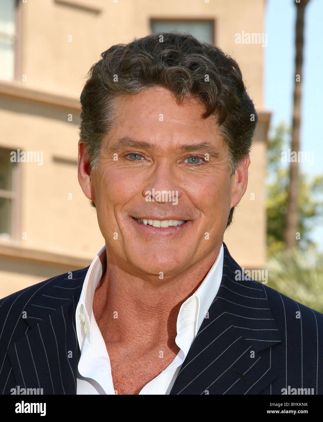 David Hasselhoff NBC 2007 Summer Press Tour held at the Ritz Carlton ...