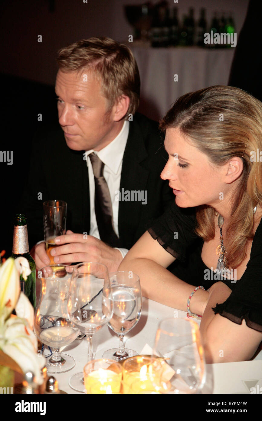 Johannes B. Kerner, Britta Becker-Kerner, Goldene Feder Media Awards ...