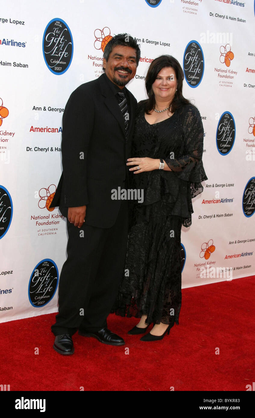 George and Ann Lopez The Gift of Life Celebration 2007 National Kidney ...