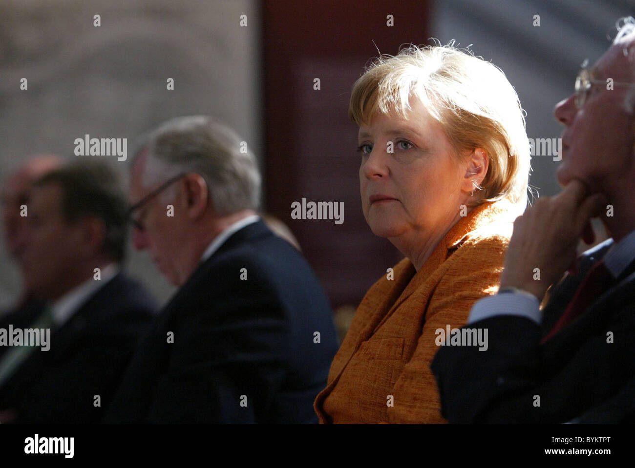 Angela Merkel EU President German Chancellor spoke at the US Chamber of ...