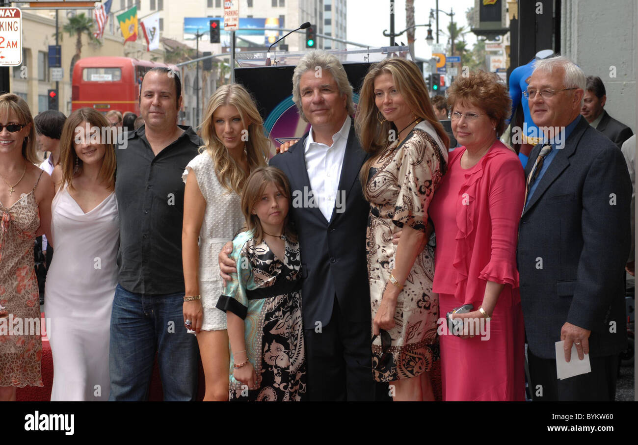 Jon Peters and family Jon Peters receives a Star on the Hollywood Walk ...