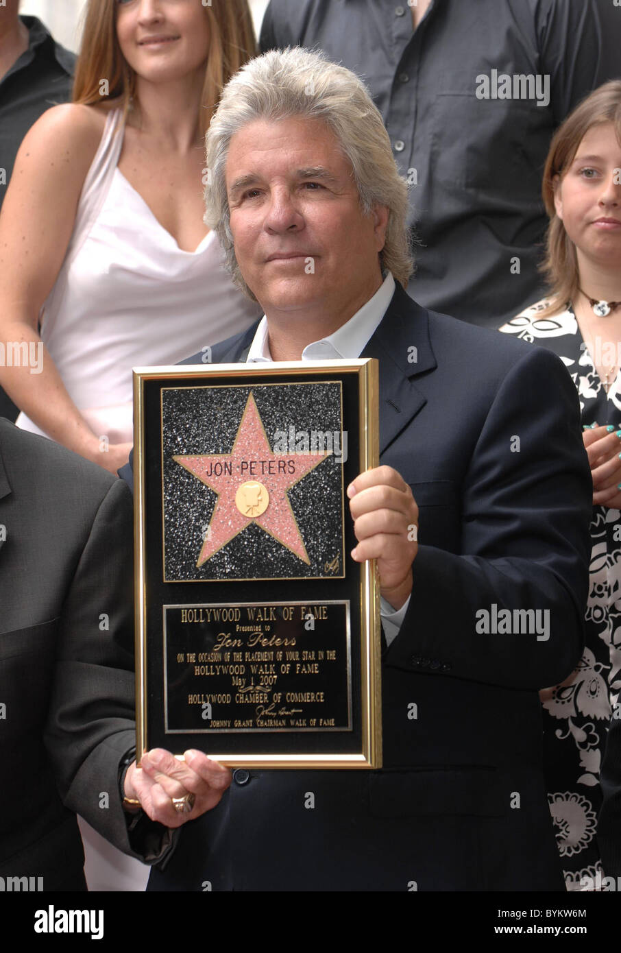Jon Peters receives a Star on the Hollywood Walk Of Fame outside ...