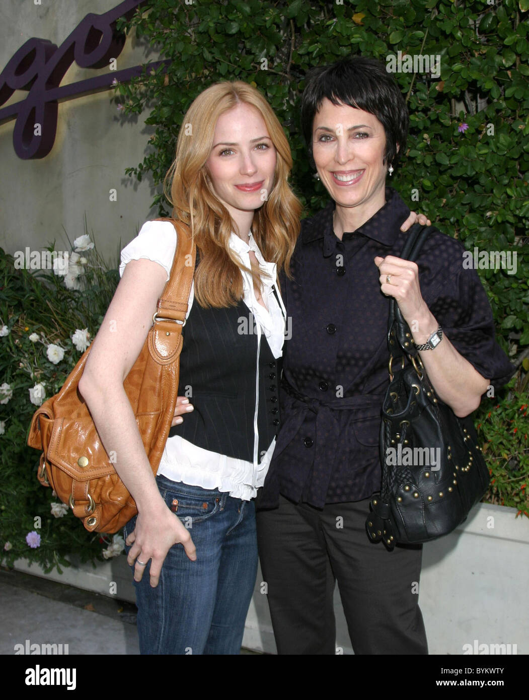 Jamie Ray Newman and her mother Pre-mother's day party at Spago to ...